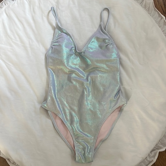 Xhilaration | Swim | Metallic Swimsuit | Poshmark